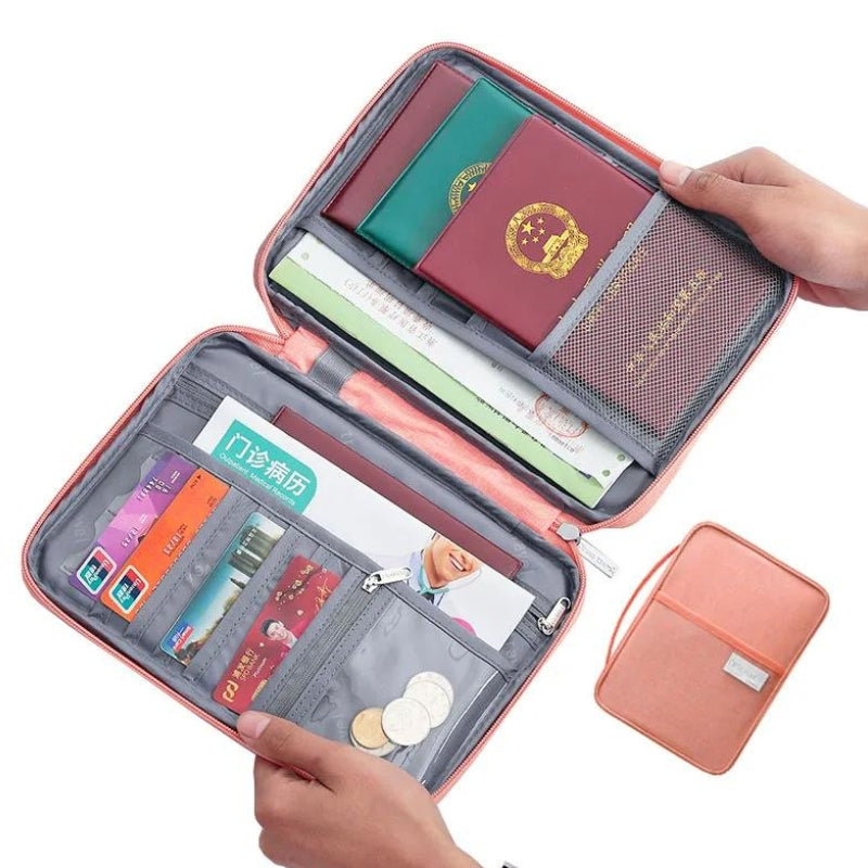 Pochette Porte Document Voyage | Le Globe-Trotteur